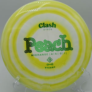 SWIRL STEADY PEACH - Flexline Discs DISC GOLF Flexline Discs